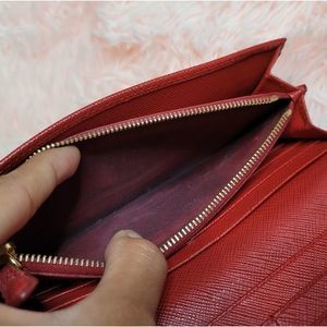 Prada | Bags | Prada Silver Logo Plaque Fold | Poshmark